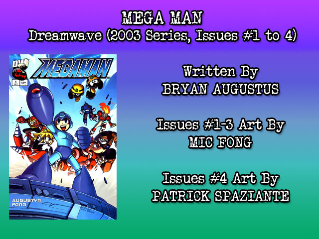 COMIC REVIEW – Mega Man #1-4 (Dreamwave) – dtm666